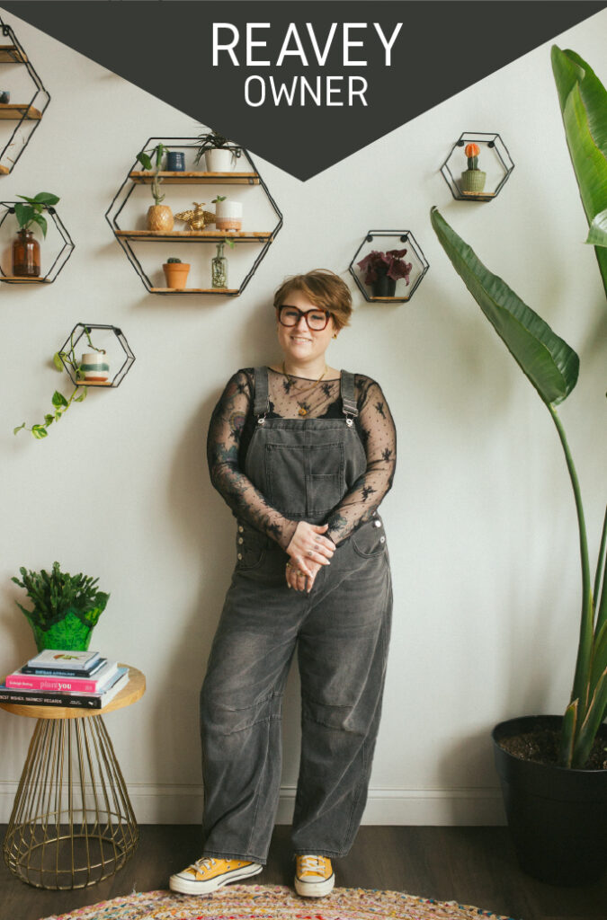 Reavey McClellan - Co-Owner + Lead Artist at Bee Kind Studio